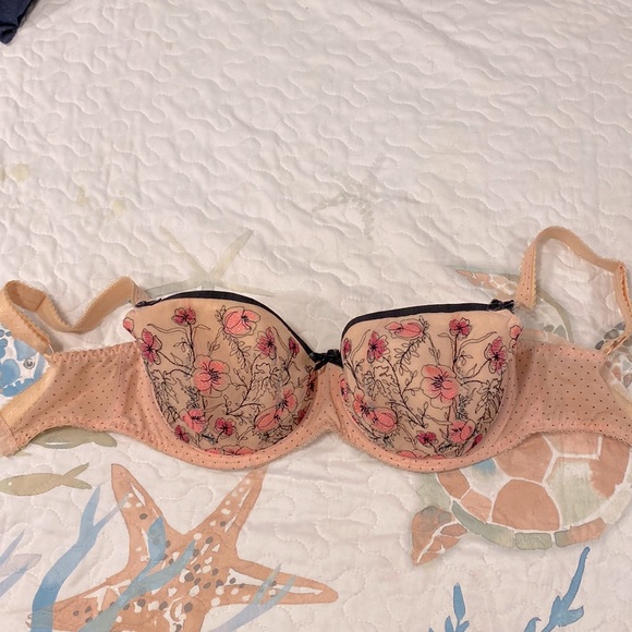 Freya | Intimates & Sleepwear | 32 G Pinkblack Colored Bra Like New ...